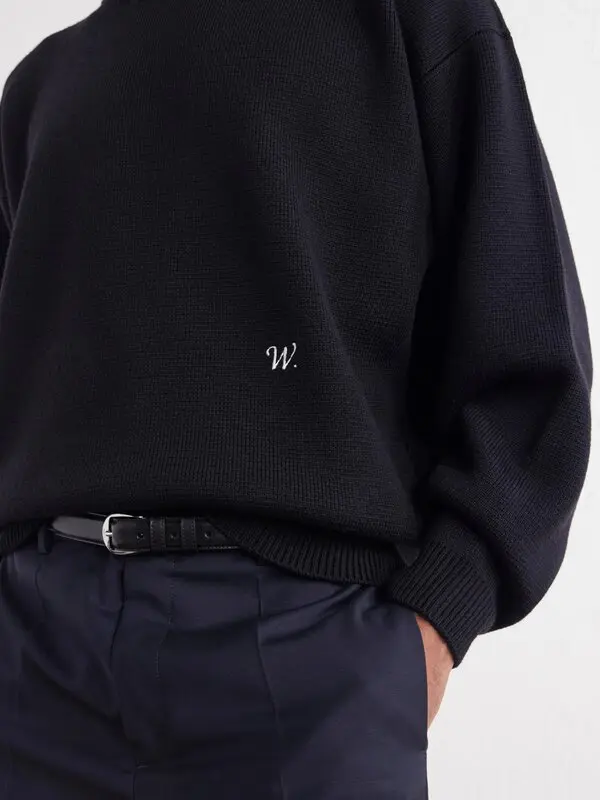 WILLY CHAVARRIA Embroidered Wool Sweater