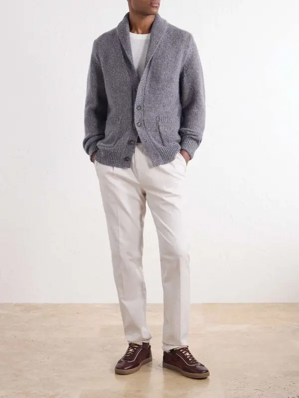 Eleventy Wool-blend Cardigan
