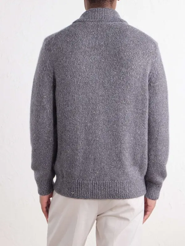 Eleventy Wool-blend Cardigan