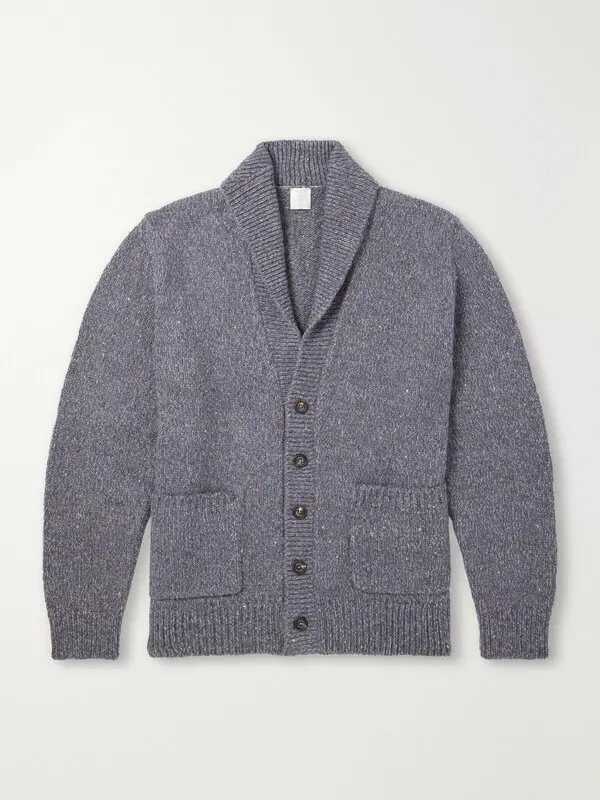 Eleventy Wool-blend Cardigan - Gray