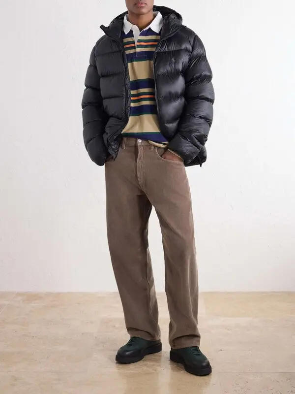 Polo Ralph Lauren Logo-embroidered Shell Hooded Down Jacket