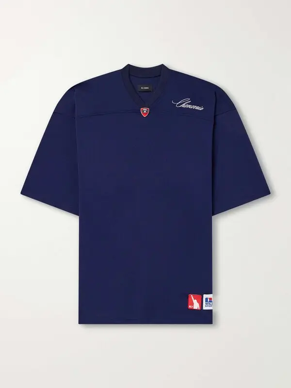WILLY CHAVARRIA Embroidered Jersey T-shirt