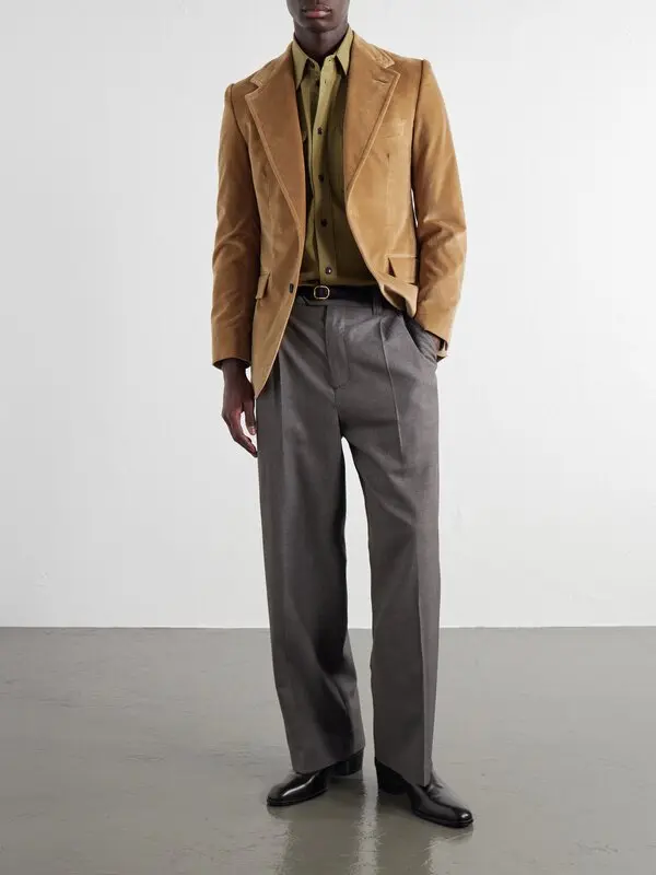 Husbands Cotton-velvet Blazer