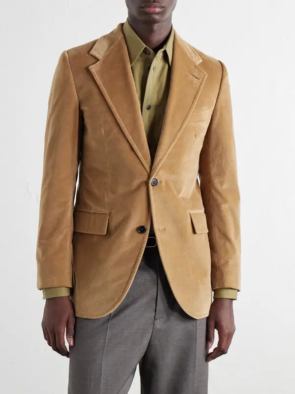 Husbands Cotton-velvet Blazer