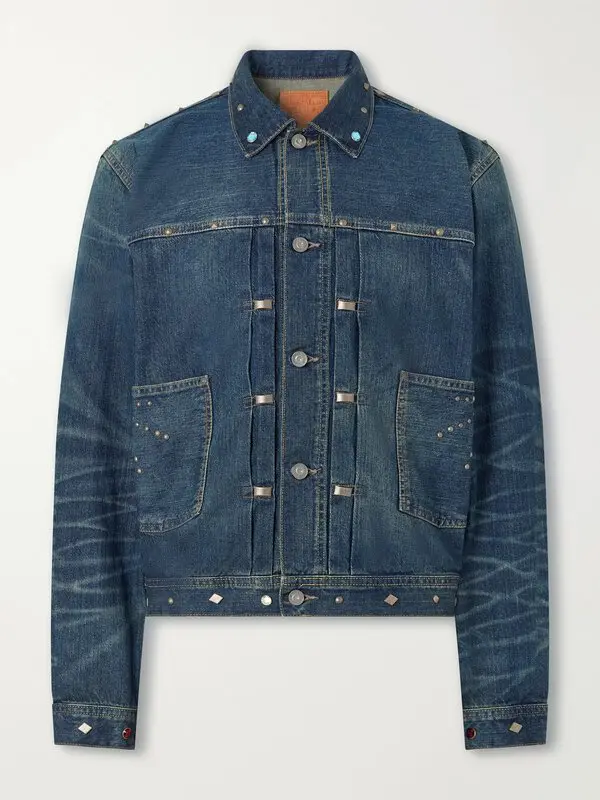 Ralph Lauren Embellished Denim Jacket - Blue