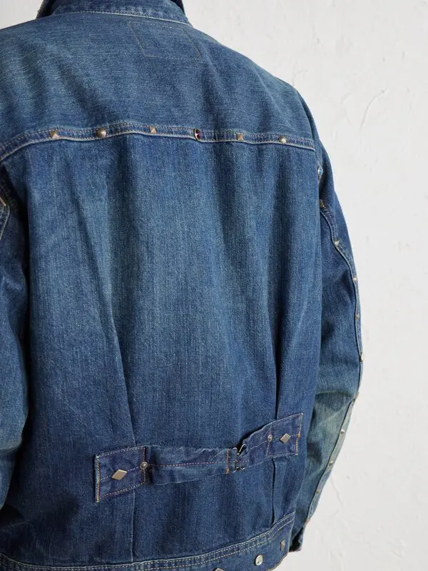 Ralph Lauren Embellished Denim Jacket - Blue