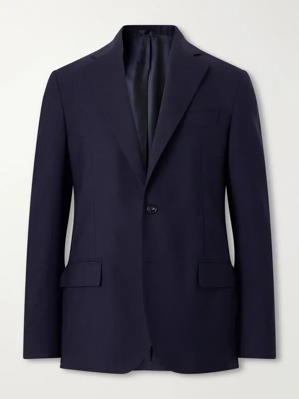 DE PETRILLO Virgin Wool Suit Jacket