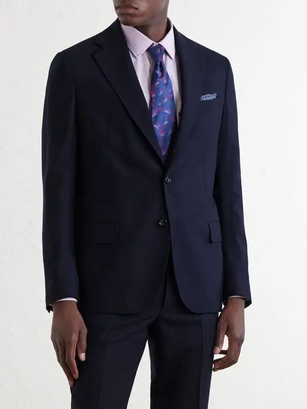 DE PETRILLO Virgin Wool Suit Jacket