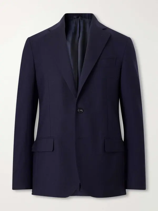 DE PETRILLO Virgin Wool Suit Jacket