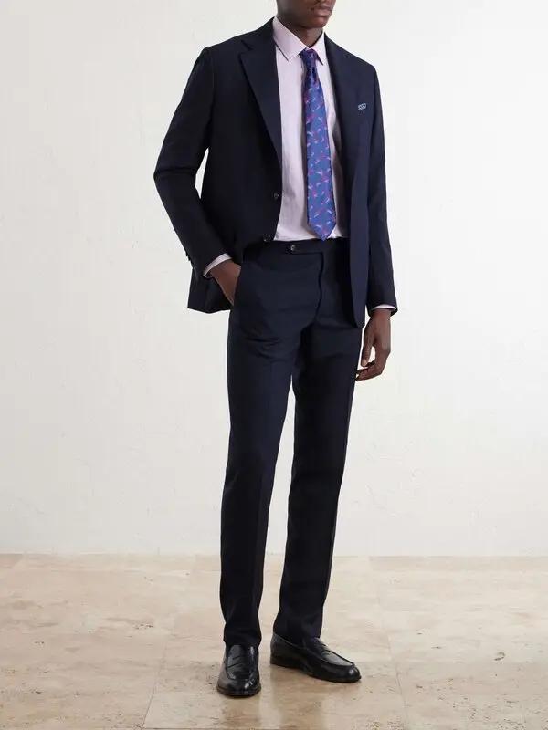 DE PETRILLO Virgin Wool Suit Jacket