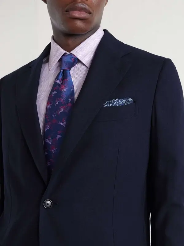 DE PETRILLO Virgin Wool Suit Jacket