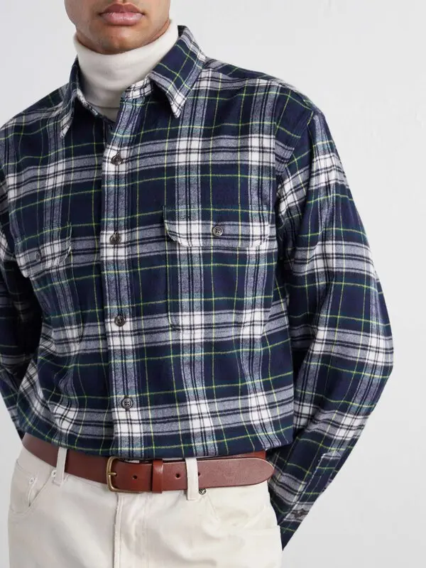 Polo Ralph Lauren Checked Cotton-flannel Shirt