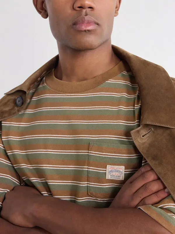 Polo Ralph Lauren Striped Cotton-jersey T-shirt