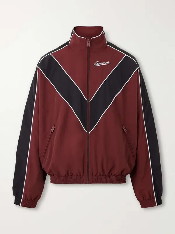 WILLY CHAVARRIA Bad Body Cotton-jersey Track Jacket