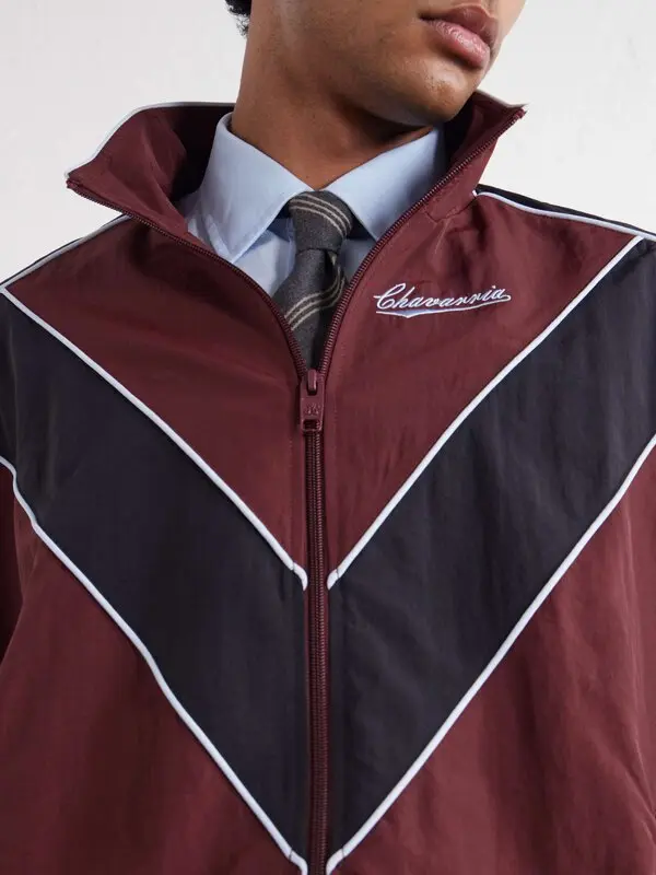 WILLY CHAVARRIA Bad Body Cotton-jersey Track Jacket
