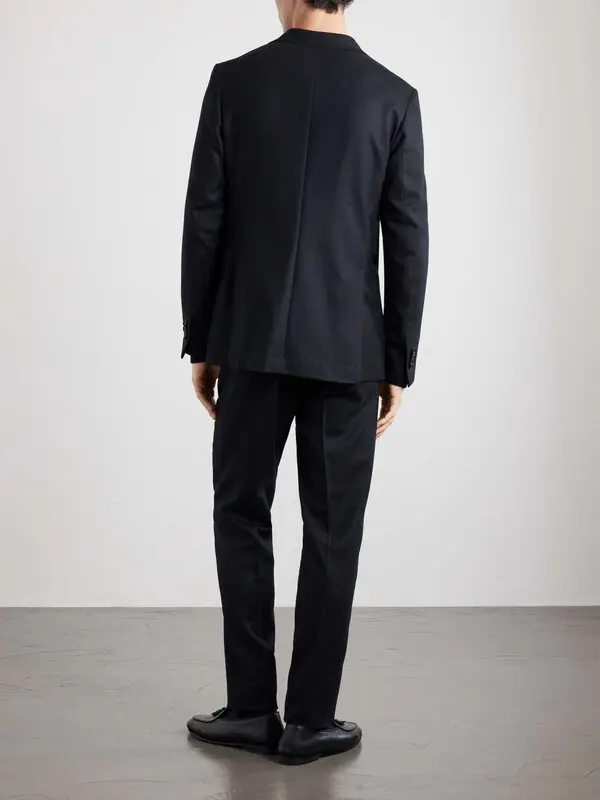 DE PETRILLO Posillipo Wool And Cashmere-blend Twill Suit Jacket
