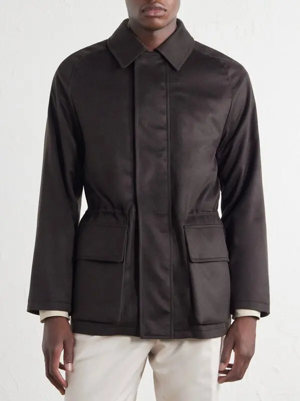 SAMAN AMEL Cashmere Coat