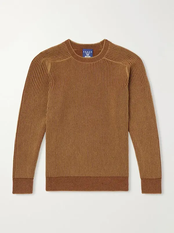 Sease Dinghy Ribbed Cashmere Sweater
