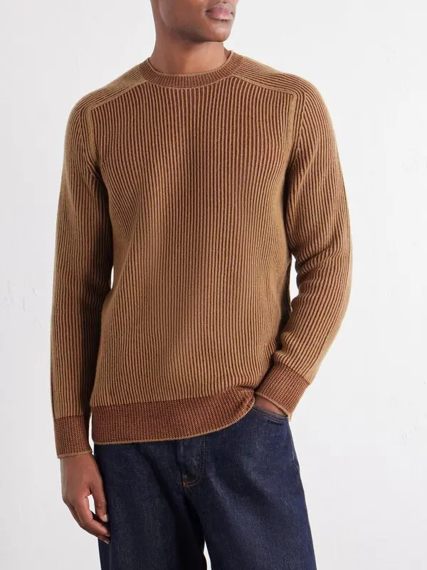 Sease Dinghy Ribbed Cashmere Sweater