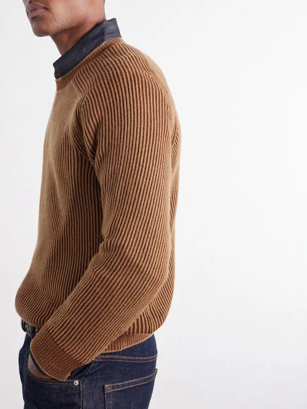 Sease Dinghy Ribbed Cashmere Sweater