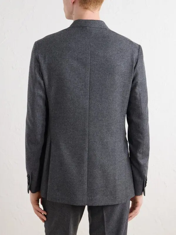 DE PETRILLO Posillipo Wool And Cashmere-blend Suit Jacket - Gray