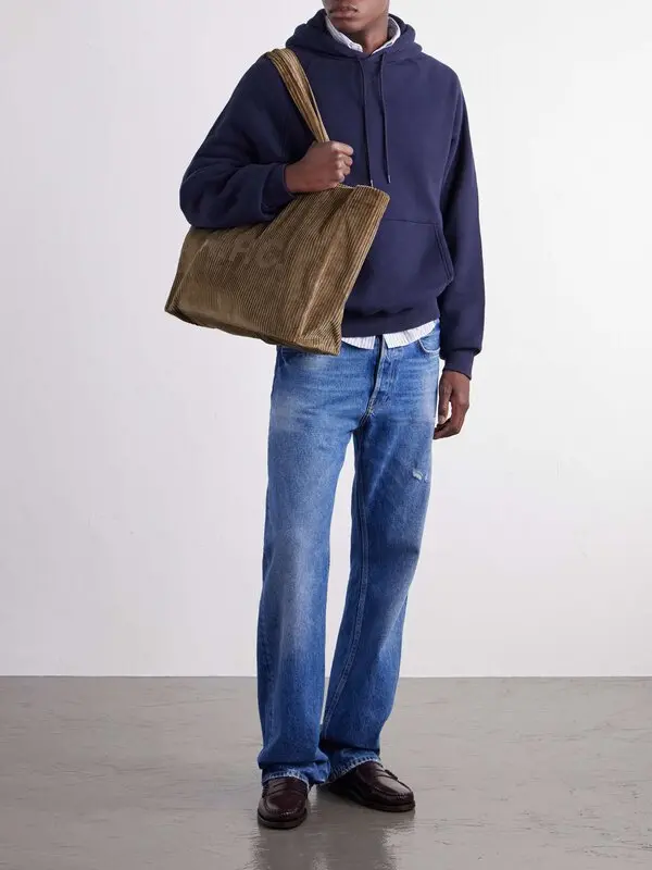 A.p.c. Diane Logo-printed Cotton Tote Bag
