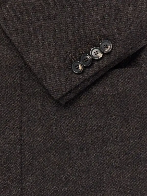 DE PETRILLO Faro Wool And Cashmere-blend Blazer - Blue