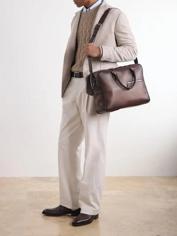 Berluti F088 Leather Briefcase