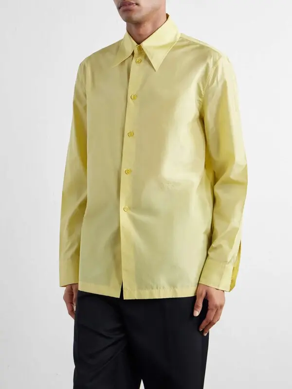 Bottega Veneta Silk-taffeta Shirt