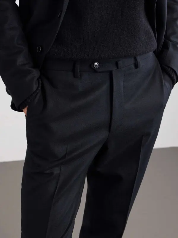 DE PETRILLO Straight-leg Wool And Cashmere-blend Suit Trousers
