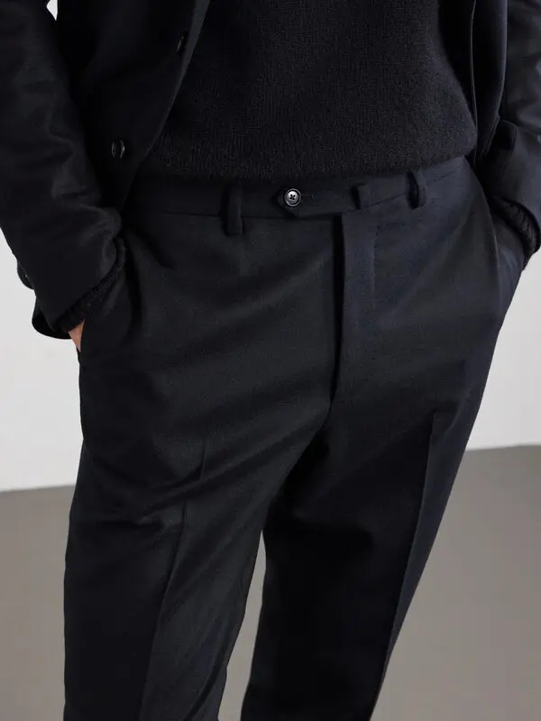 DE PETRILLO Straight-leg Wool And Cashmere-blend Suit Trousers