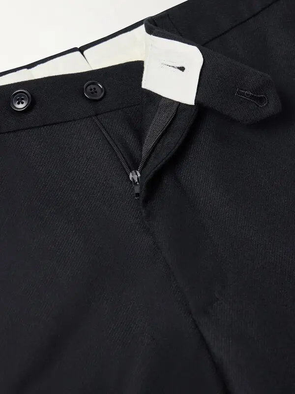 DE PETRILLO Straight-leg Wool And Cashmere-blend Suit Trousers