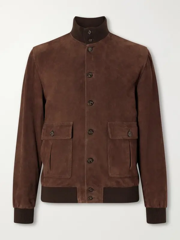VALSTAR Valstarino Suede Jacket - Brown