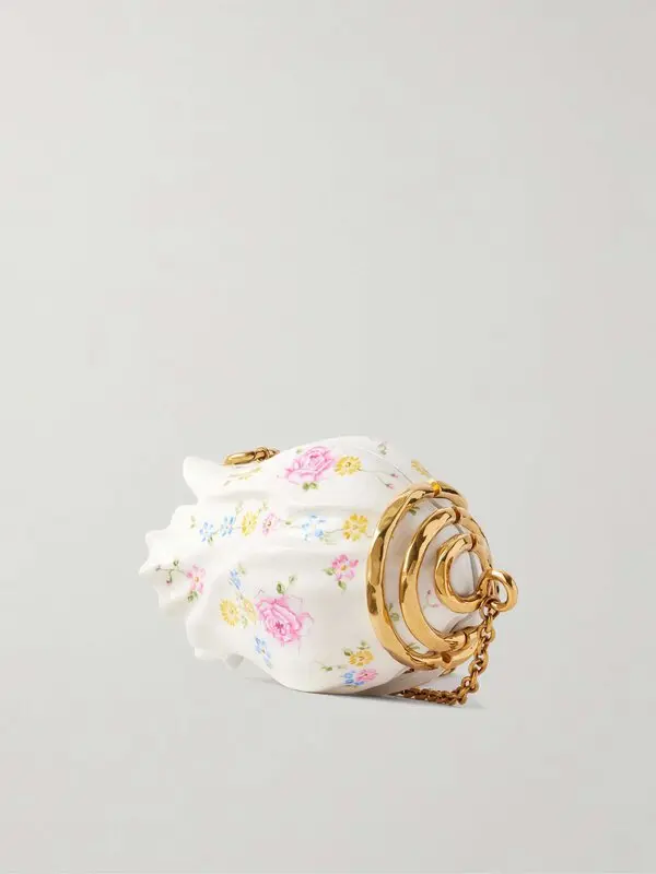 Chloé Souvenir Treasures Floral-print Resin Shoulder Bag