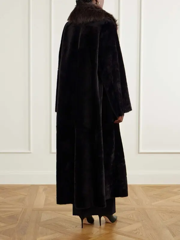 Nour Hammour Astoria Shearling Coat