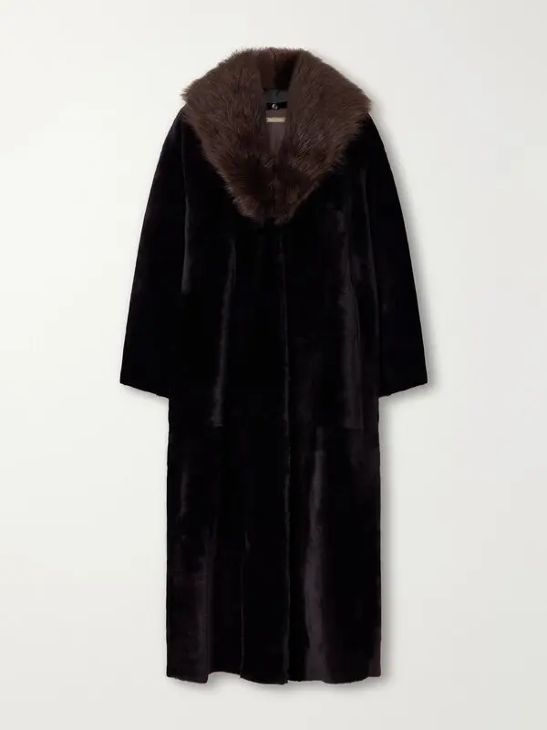Nour Hammour Astoria Shearling Coat