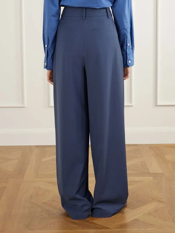 Tibi Woven Wide-leg Pants