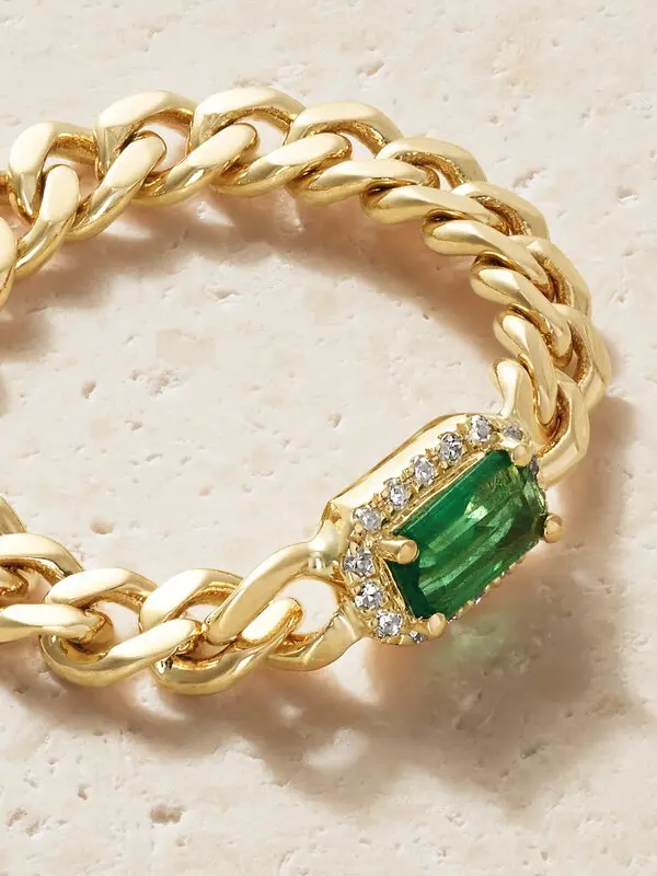 Shay 18-karat Emerald And Diamond Ring