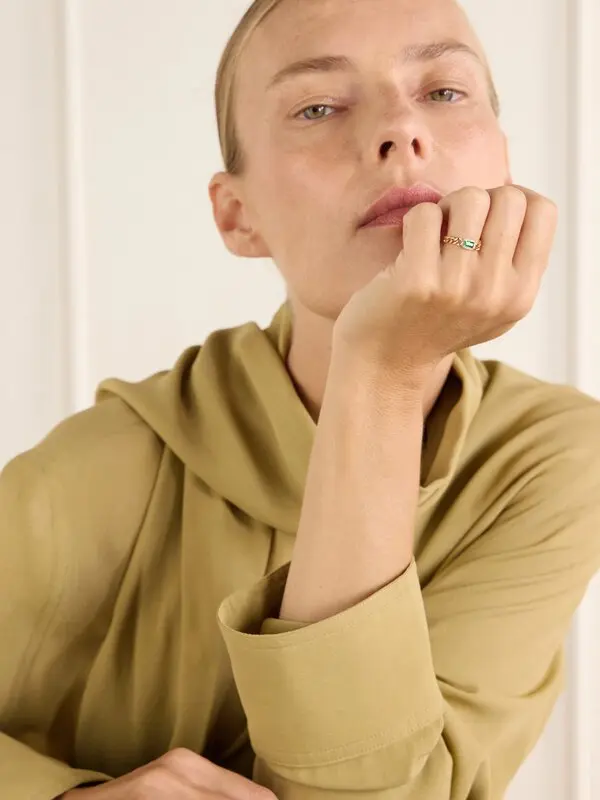 Shay 18-karat Emerald And Diamond Ring