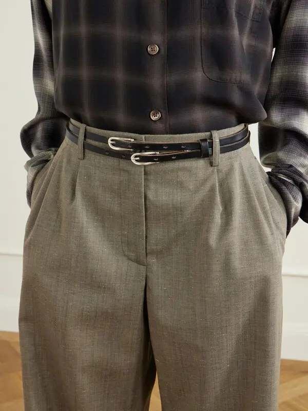 Our Legacy Twin Leather Belt