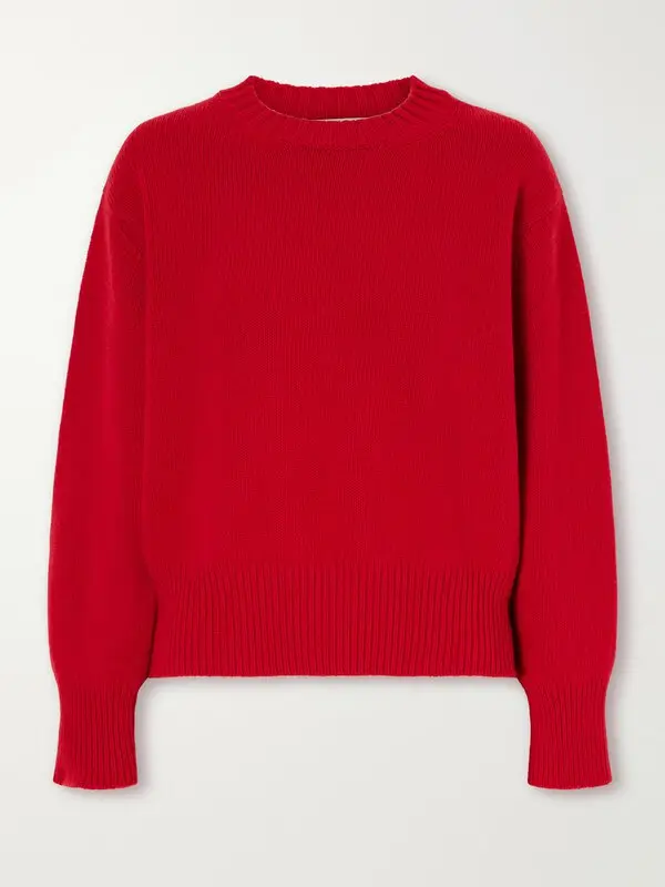 HIGH SPORT Haley Wool And Cashmere-blend Sweater