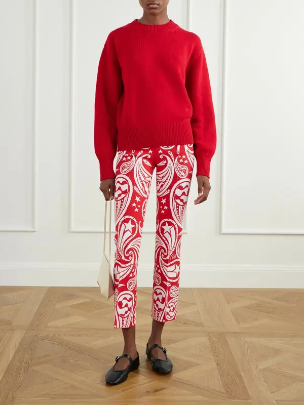 HIGH SPORT Haley Wool And Cashmere-blend Sweater
