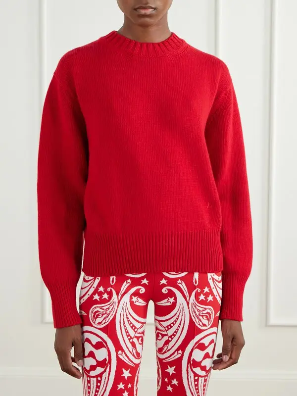 HIGH SPORT Haley Wool And Cashmere-blend Sweater