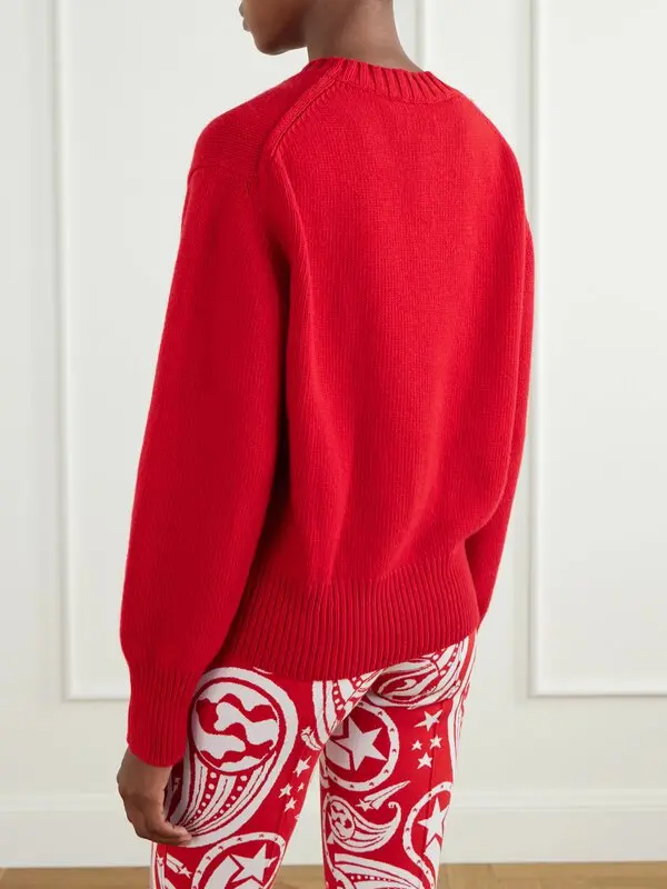 HIGH SPORT Haley Wool And Cashmere-blend Sweater