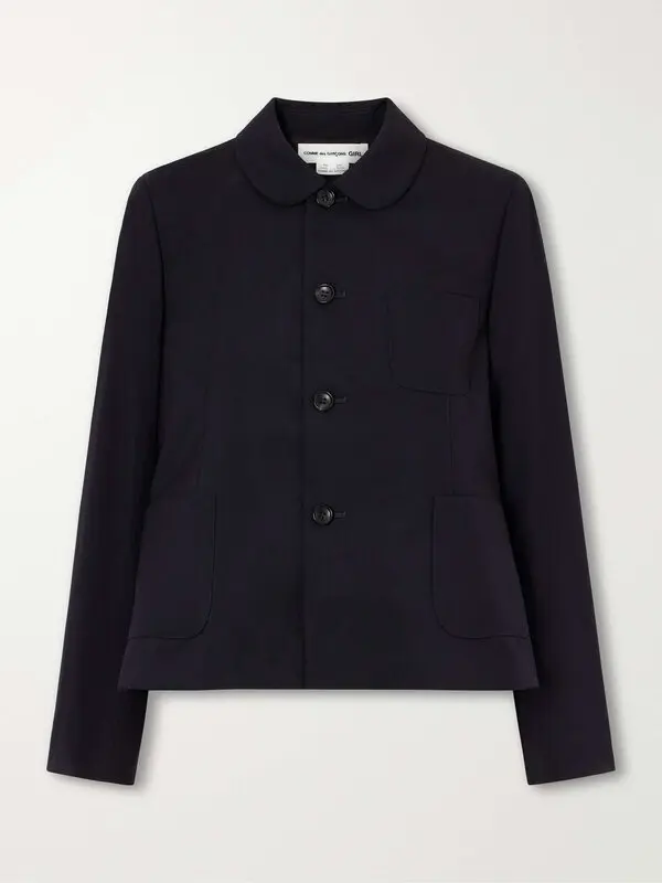 Comme Des Garçons Wool Jacket - Navy