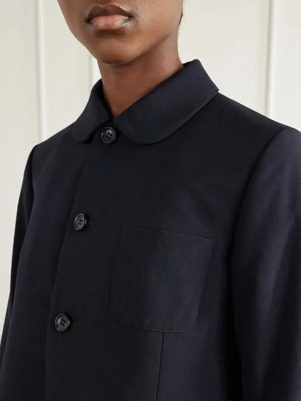 Comme Des Garçons Wool Jacket - Navy