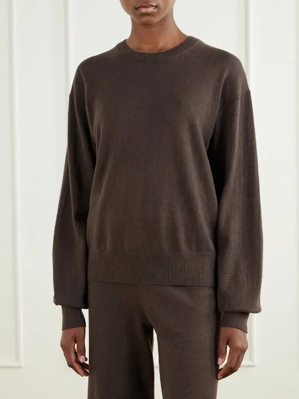 Eterne Cotton And Cashmere-blend Sweater
