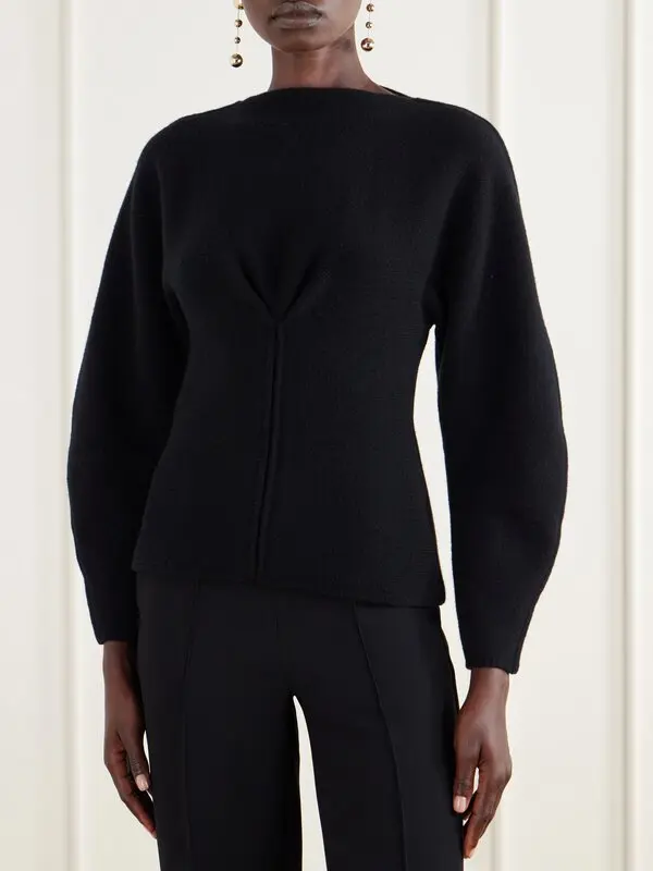 Carolina Herrera Wool And Cashmere-blend Sweater