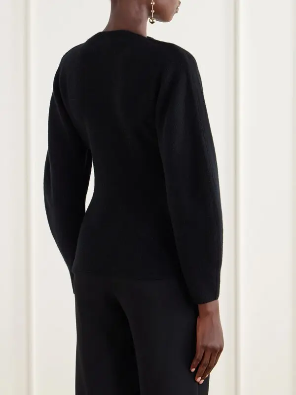 Carolina Herrera Wool And Cashmere-blend Sweater