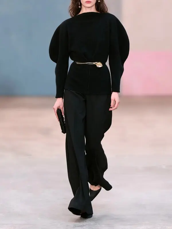 Carolina Herrera Wool And Cashmere-blend Sweater